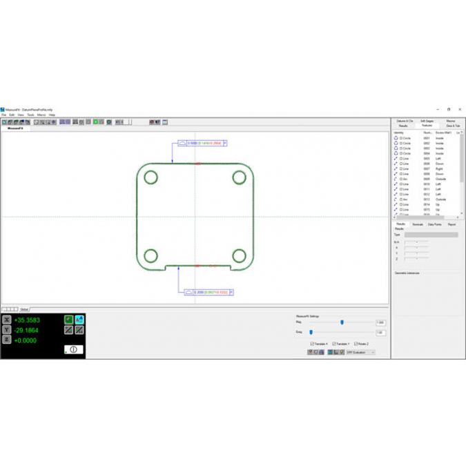 Optical Gaging (S) Pte Ltd • Fitting Software