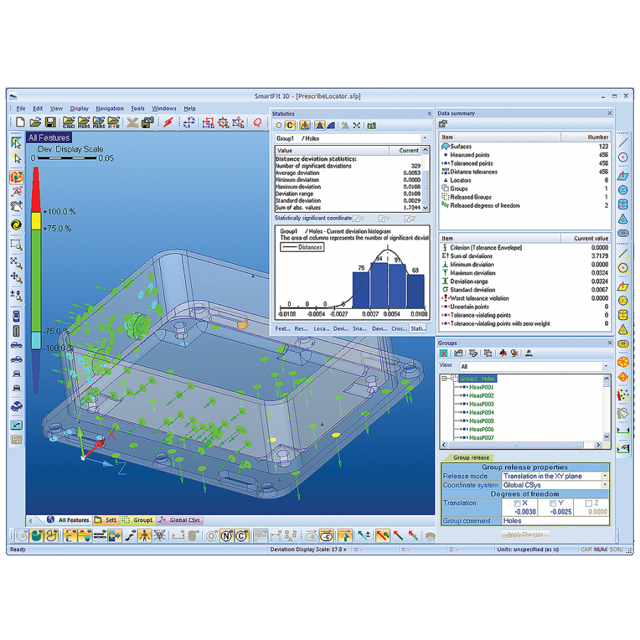 Optical Gaging (S) Pte Ltd • Fitting Software
