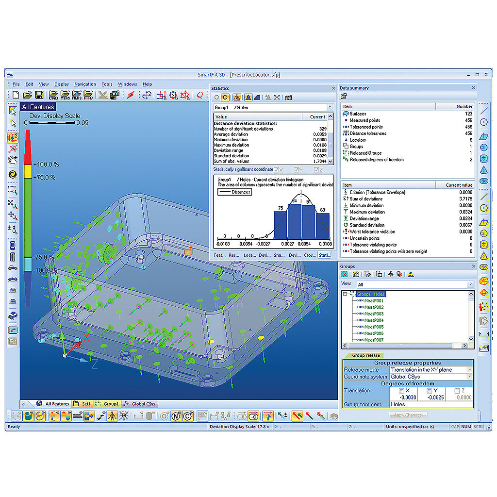 Optical Gaging (S) Pte Ltd • Fitting Software